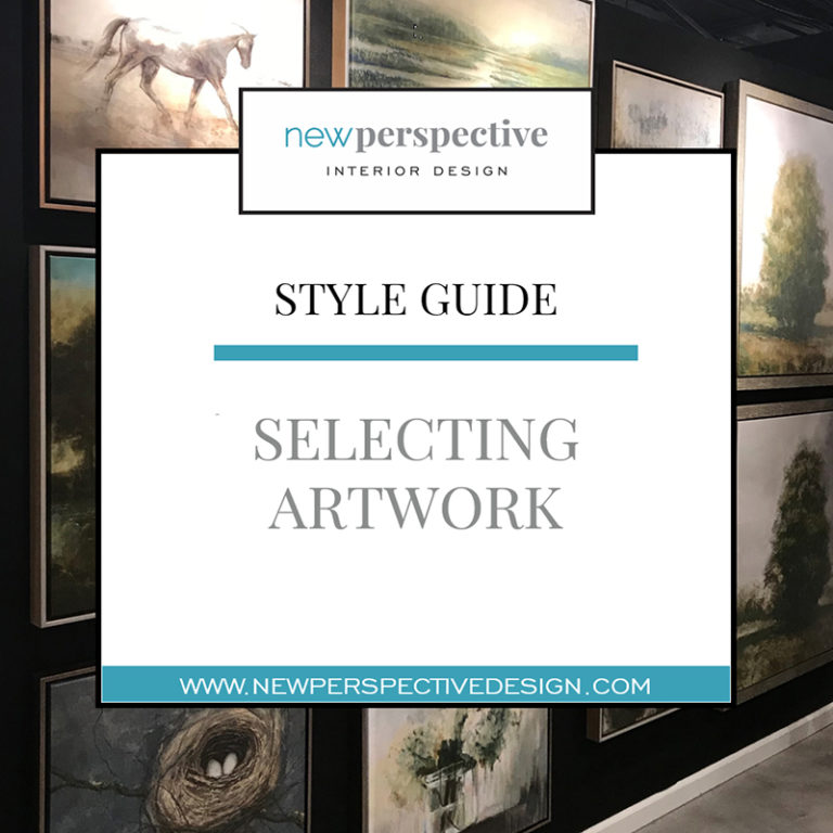 Style Guide: Selecting Artwork - New Perspective Design