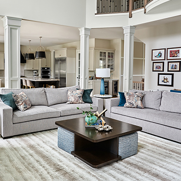 Transitional with a Modern Edge - New Perspective Design